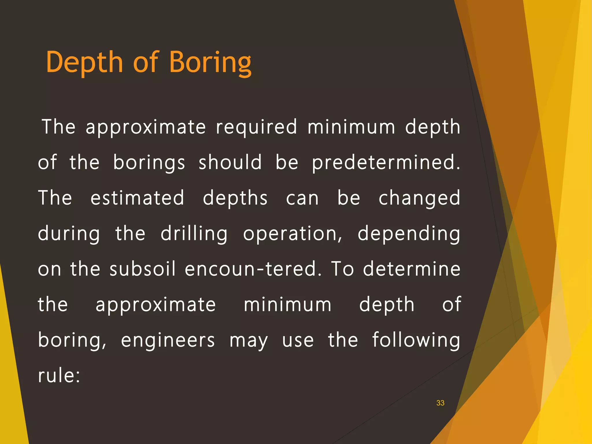 Geological Site Investigation Methods | PPT
