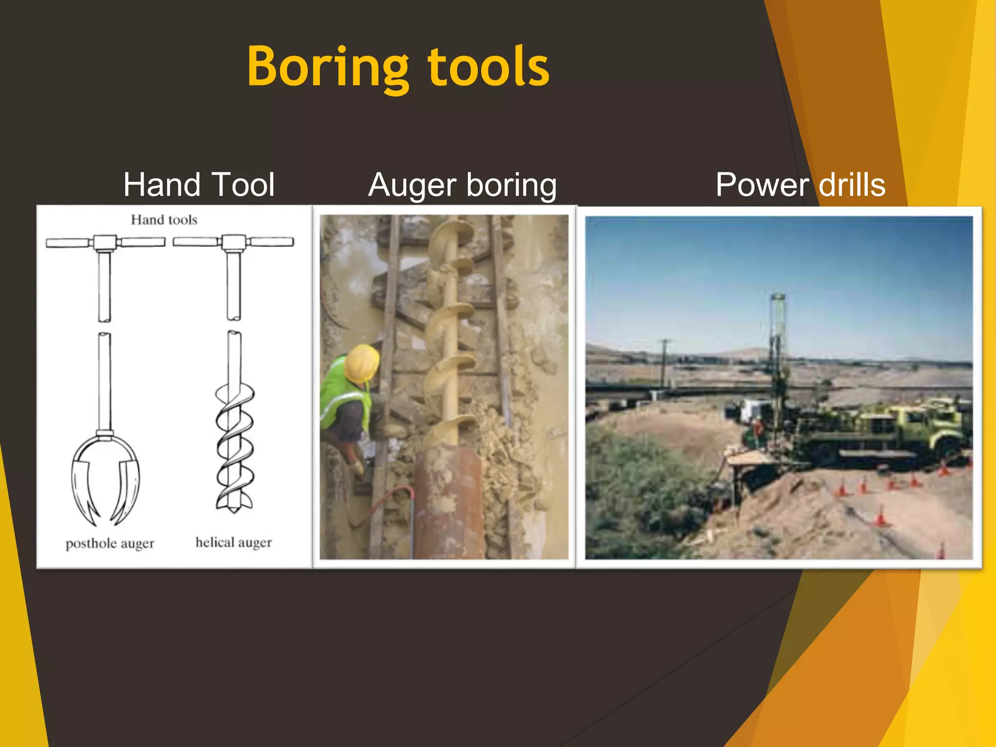 Geological Site Investigation Methods | PPT