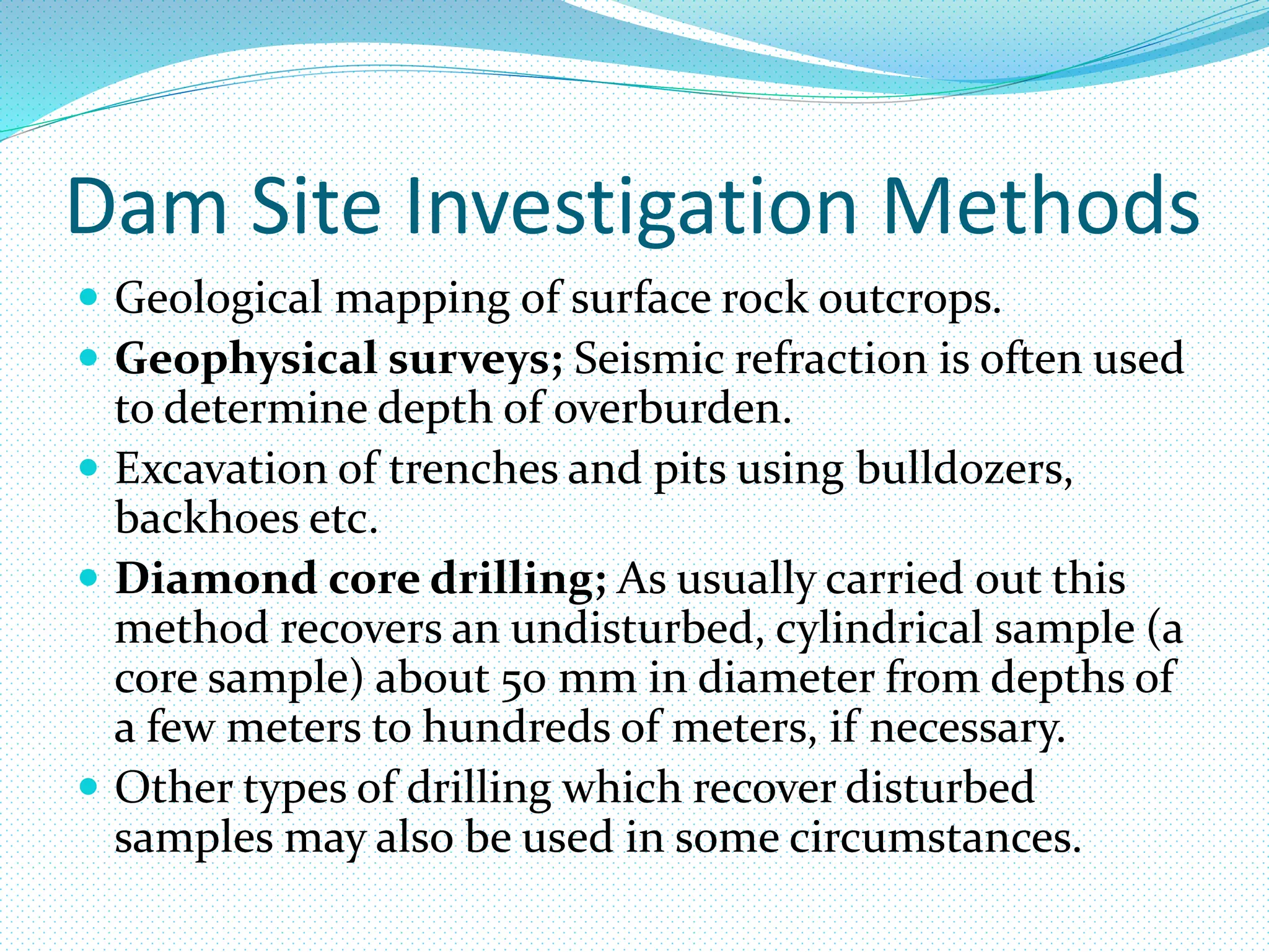 Site investigation | PPTX