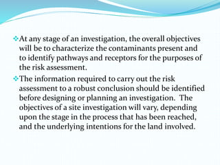 Site investigation | PPTX