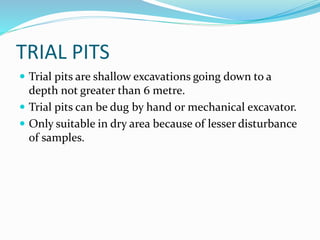 Site investigation for multistorey building | PPTX