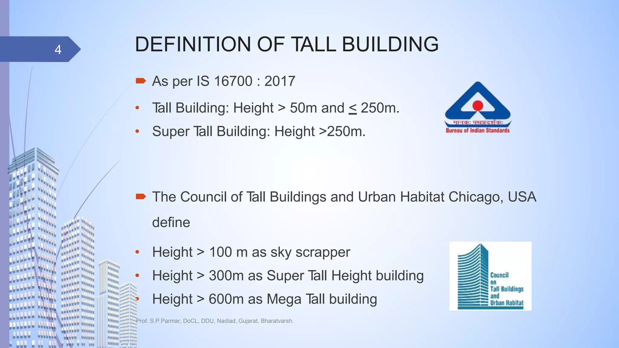 SITE INVESTIGATIONS for HIGH RISE BUILDINGS.pptx