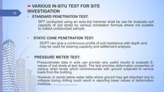 SITE INVESTIGATIONS for HIGH RISE BUILDINGS.pptx