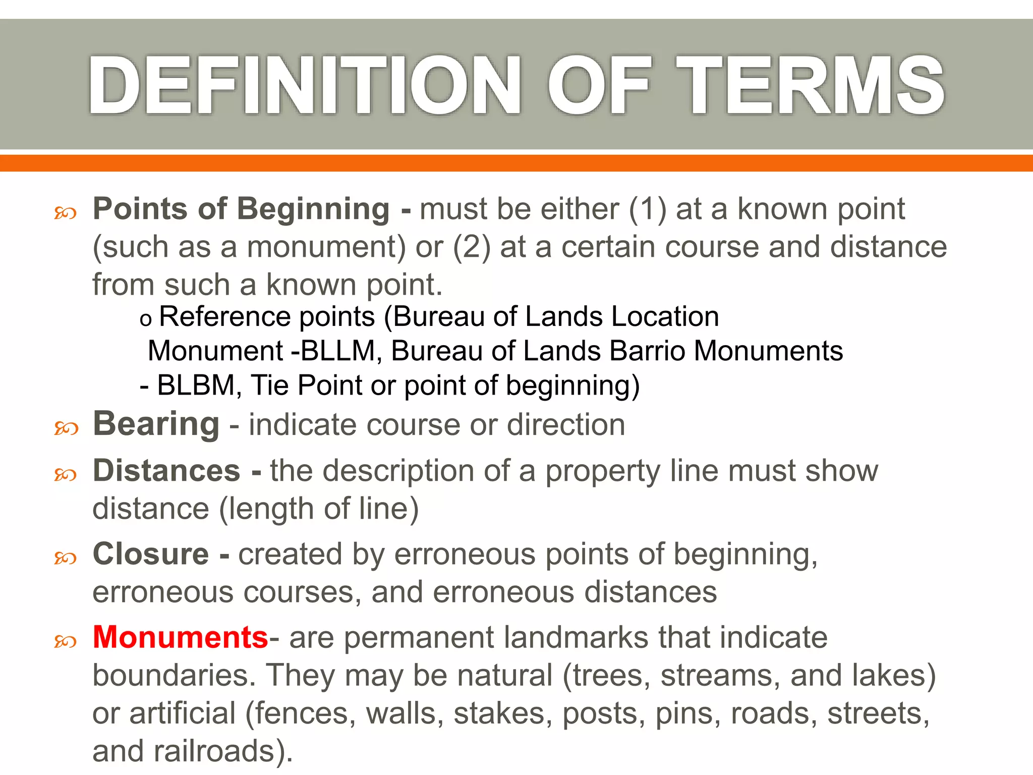 Site location, map reading and lot plotting, | PPTX