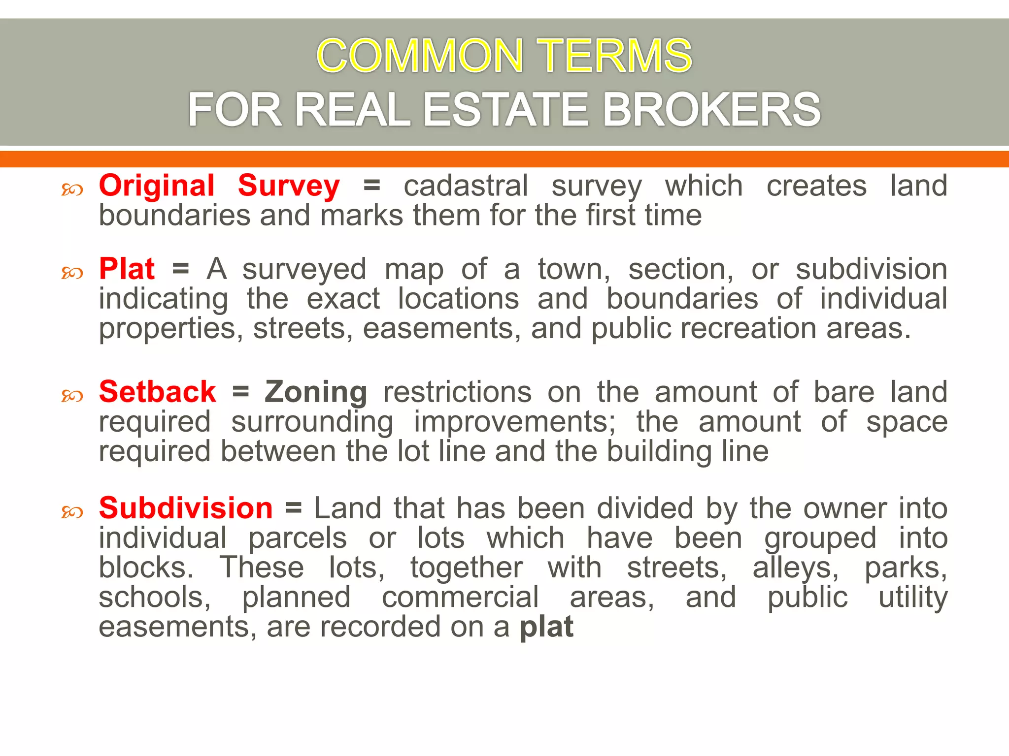 Site location, map reading and lot plotting, | PPTX