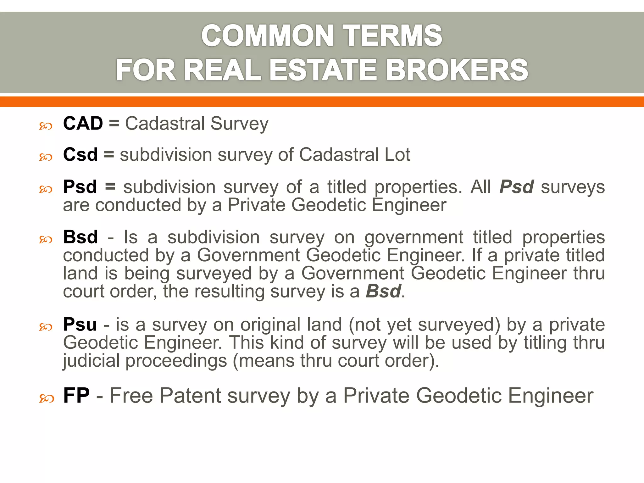 Site location, map reading and lot plotting, | PPTX