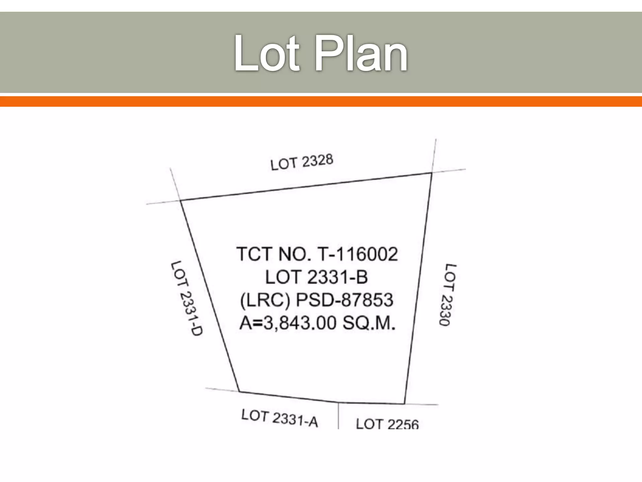 Site location, map reading and lot plotting, | PPTX
