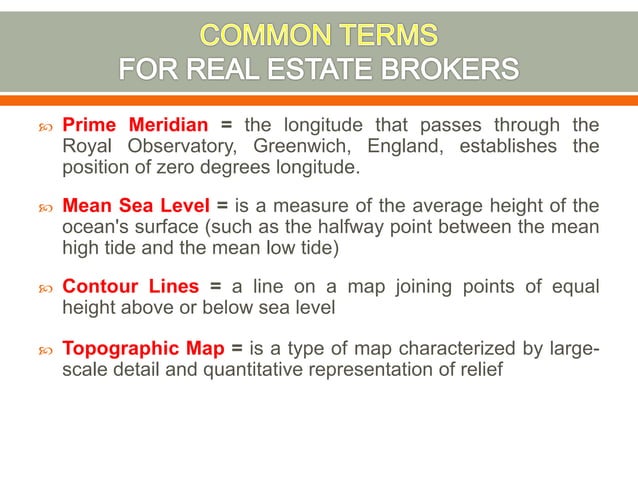 Site location, map reading and lot plotting, | PPTX | Geography | Science