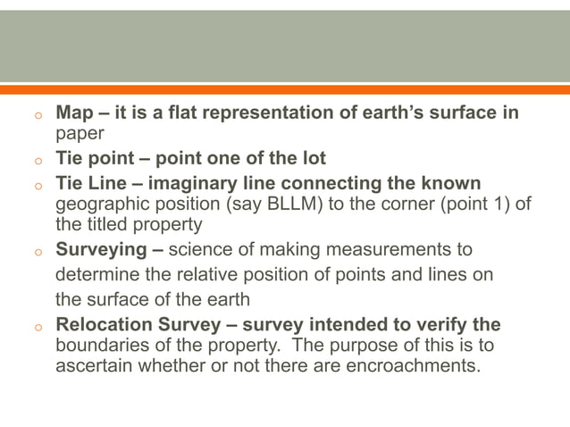 Site location, map reading and lot plotting, | PPTX | Geography | Science