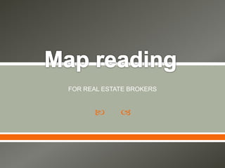 Site location, map reading and lot plotting, | PPTX