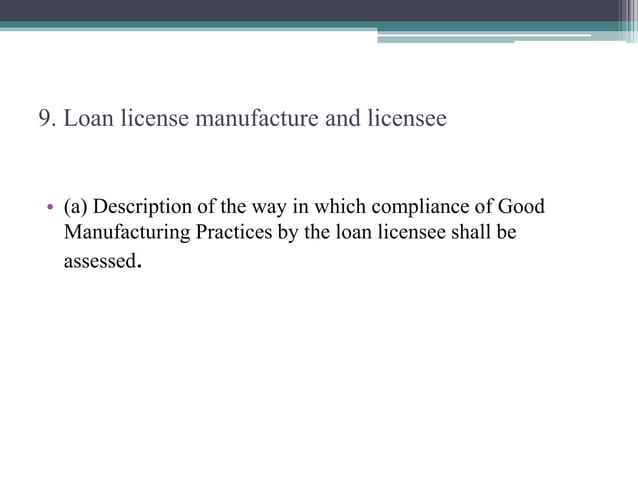 Site master file | PPTX | Pharmaceutical Industry | Industries