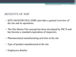 Site master file | PPTX