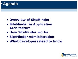 SiteMinder | PPT