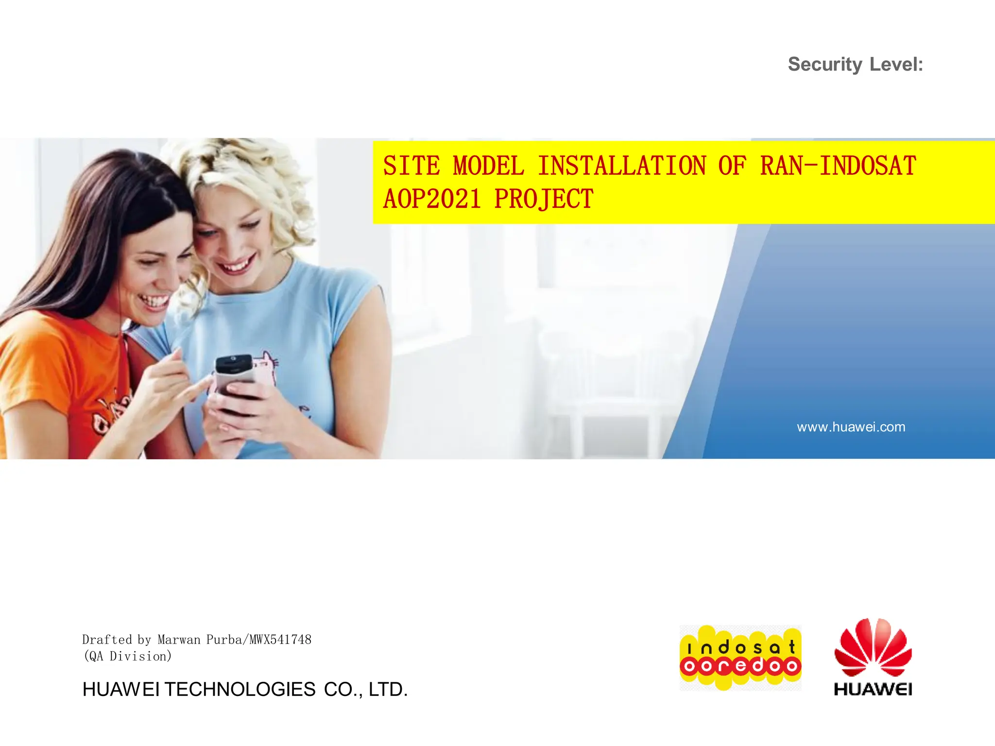 SITE MODEL INSTALLATION OF RAN-INDOSAT AOP2021 PROJECT__PENTING !!!!.pdf