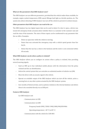 The ODB System | PDF