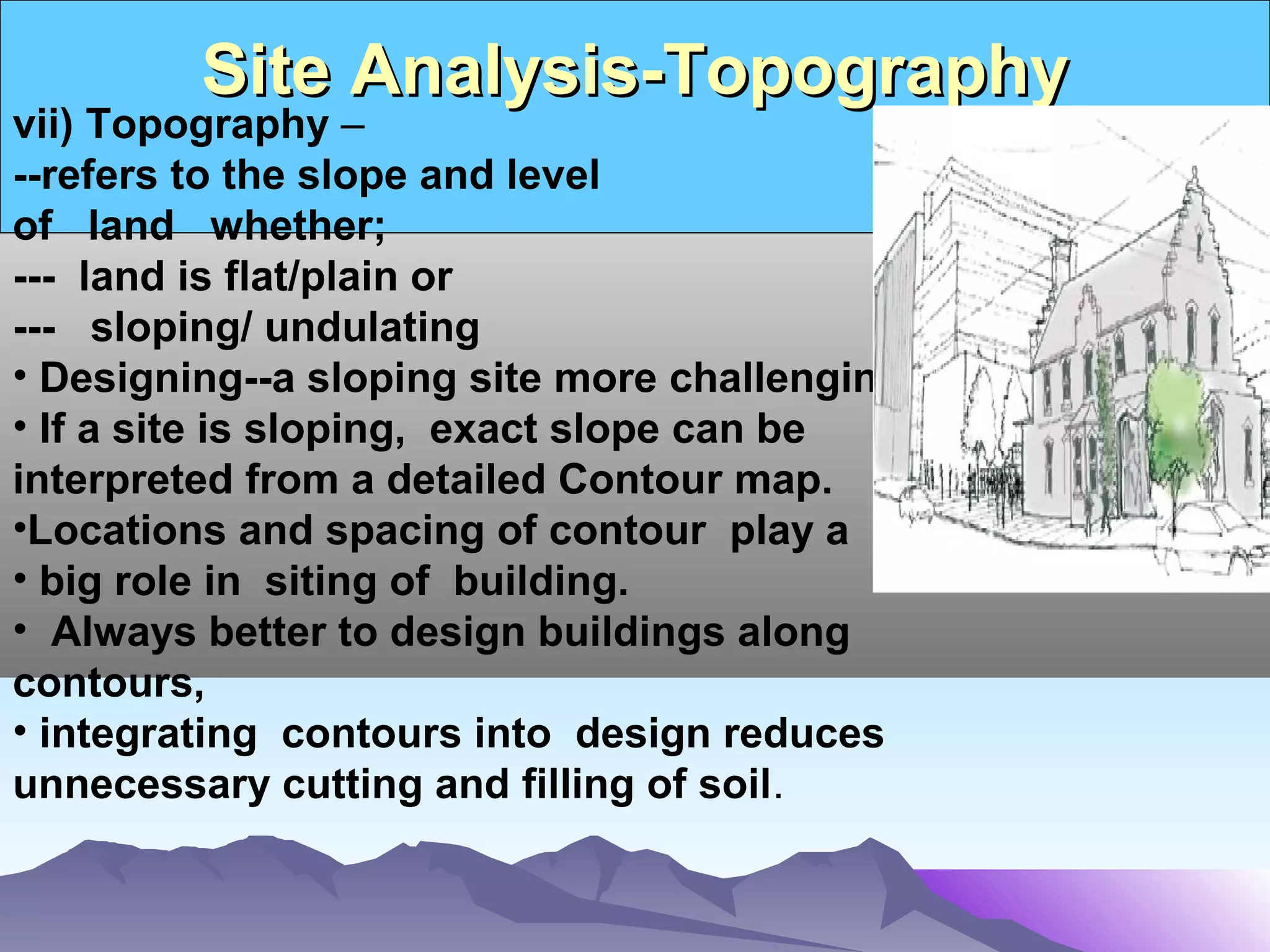 Site Planning in the Context of Architectural Projects | PPT
