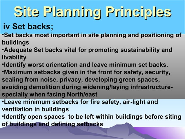 Site Planning in the Context of Architectural Projects | PPT | Civil ...