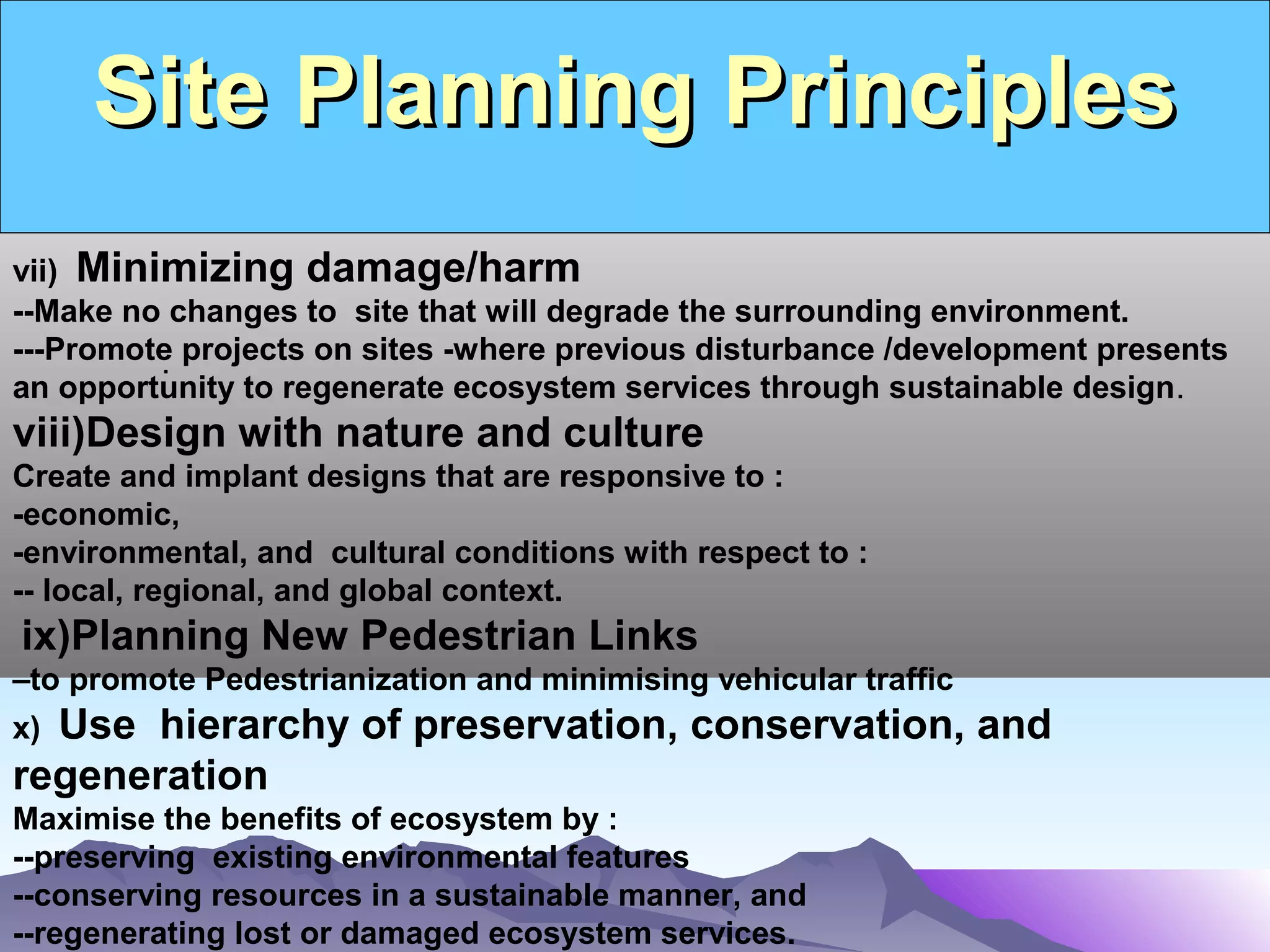 Site Planning for Architectural Projects | PPT | Civil Engineering ...