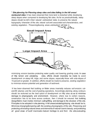 Site planning in Architectural Projects- Principles and Approaches | DOCX