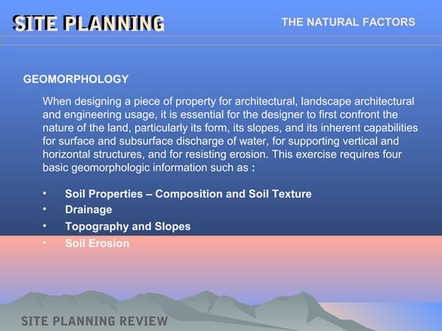 Site planning kevin lynch | PPT