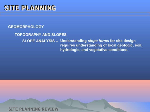 Site planning kevin lynch | PPT