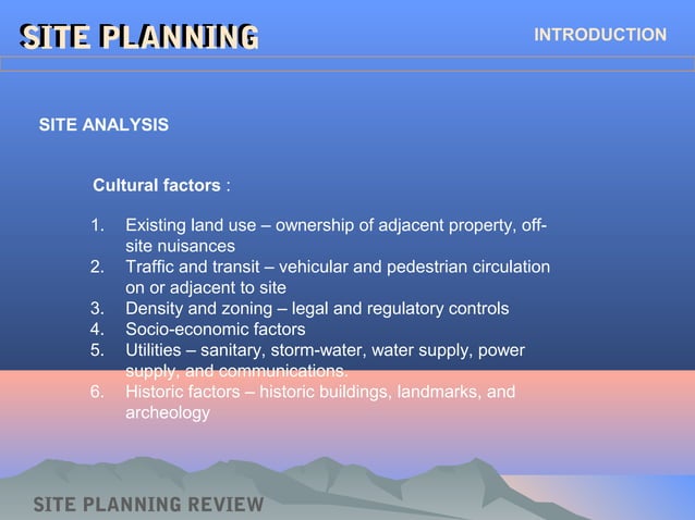 Site planning kevin lynch | PPT