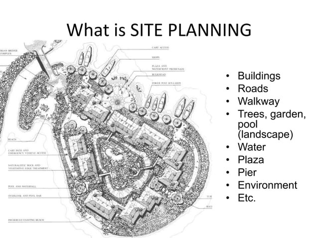 Site Planning and Design Principles - اساسيات تخطيط وتصميم المواقع ...