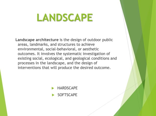 SITE PLANNING PARAMETERS for landscape design.pptx