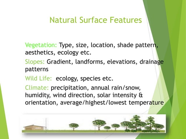 SITE PLANNING PARAMETERS for landscape design.pptx