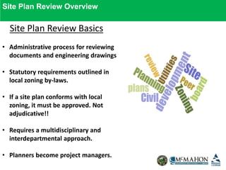 Site plan review sneapa final | PPTX