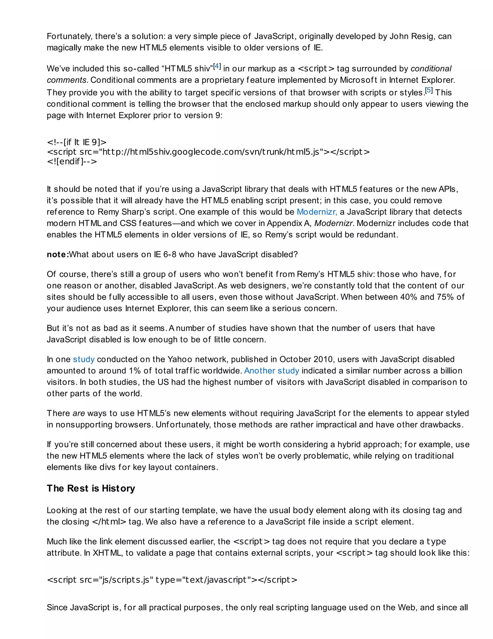 Sitepoint.com a basic-html5_template | PDF