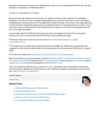 Sitepoint.com a basic-html5_template | PDF