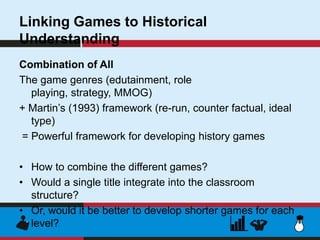 SITE 2010 - From Oregon Trail to Peacemaker: Providing a Framework for ...