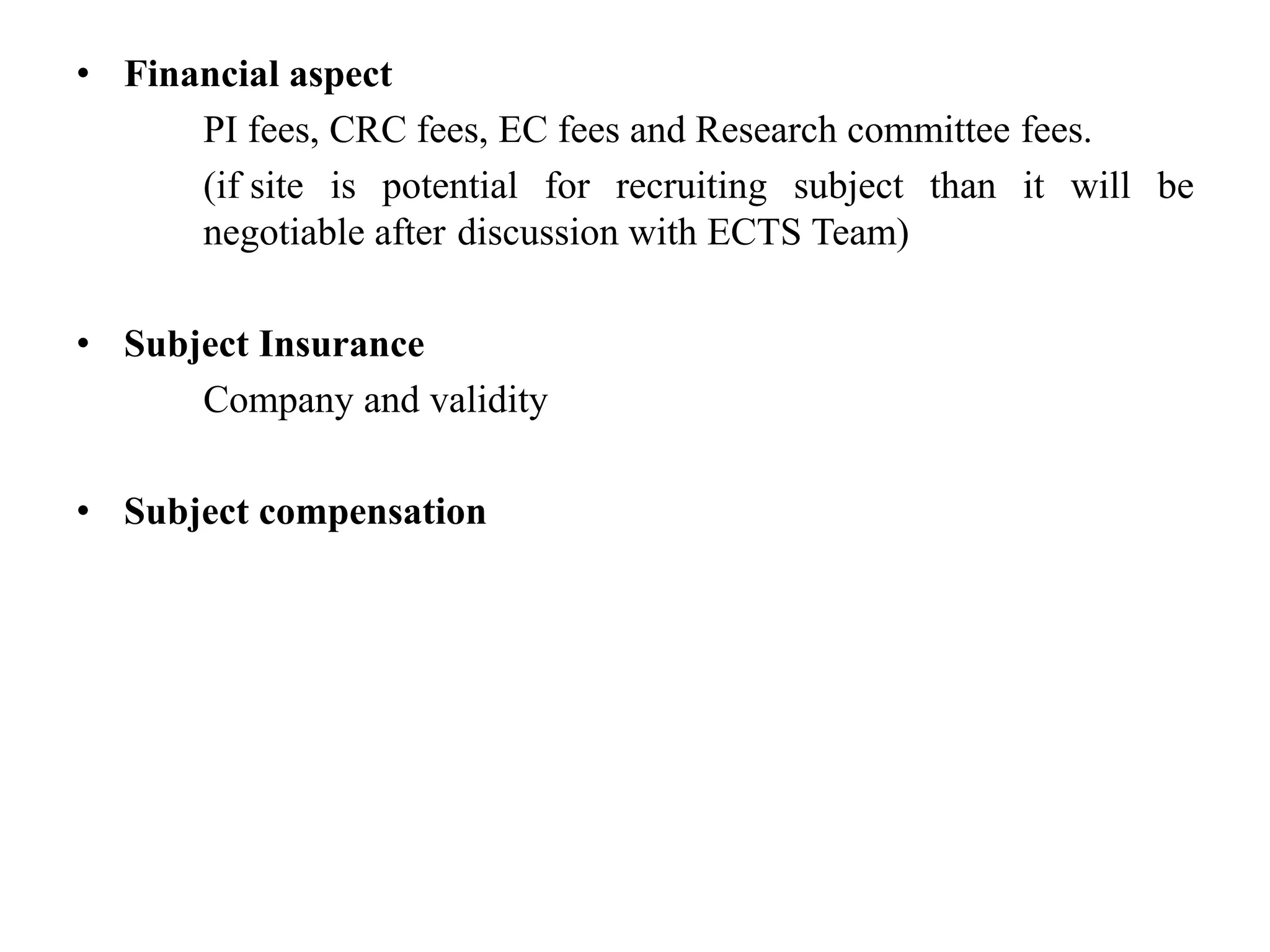 Site qualification visit | PPTX