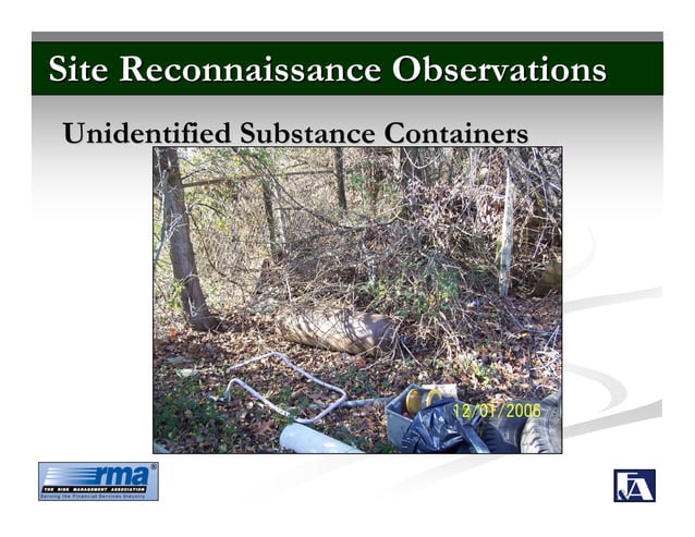 Phase I ESA Site Reconnaissance | PPT