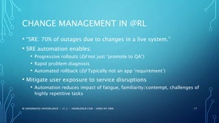 Site (Service) Reliability Engineering | PPTX