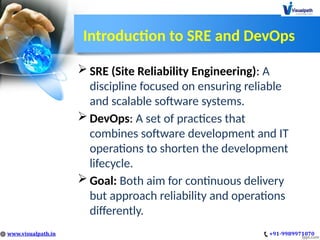 Site Reliability Engineering Certification Course in Hyderabad.pptx