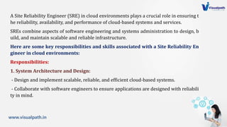 Site Reliability Engineering Training in Hyderabad | PPT