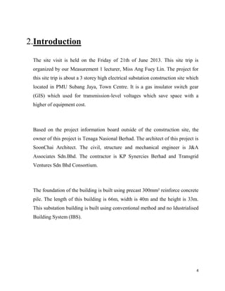 Site report for Measurement 1 | DOCX