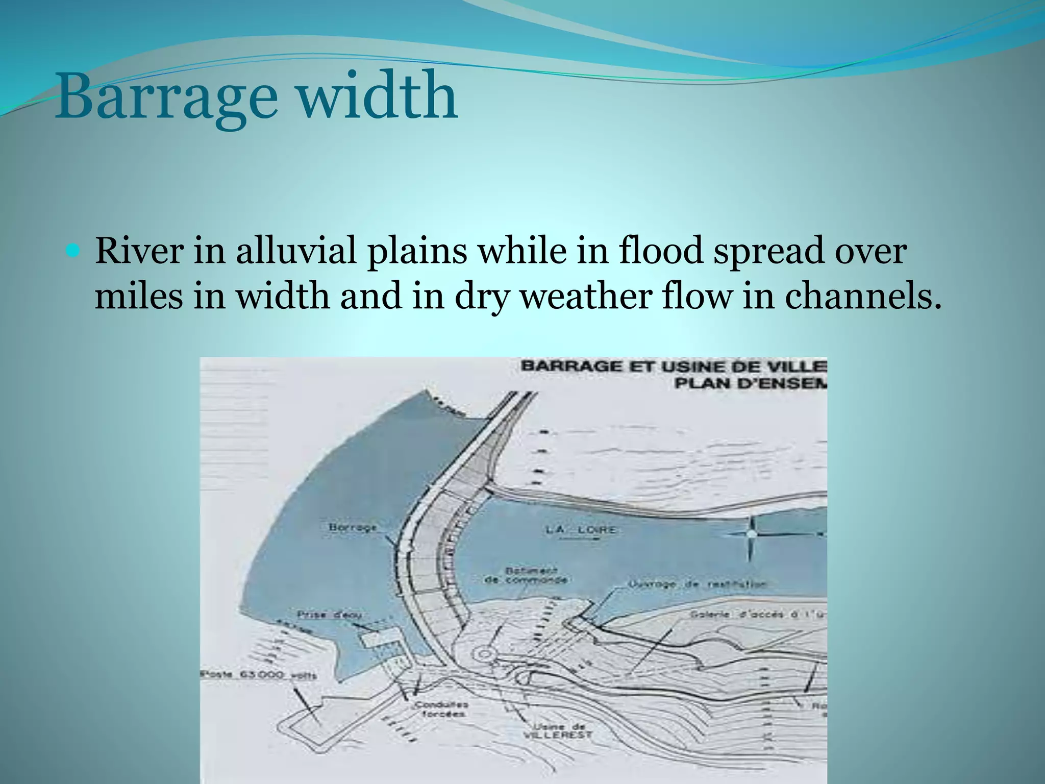 Site selection of barrage | PPTX