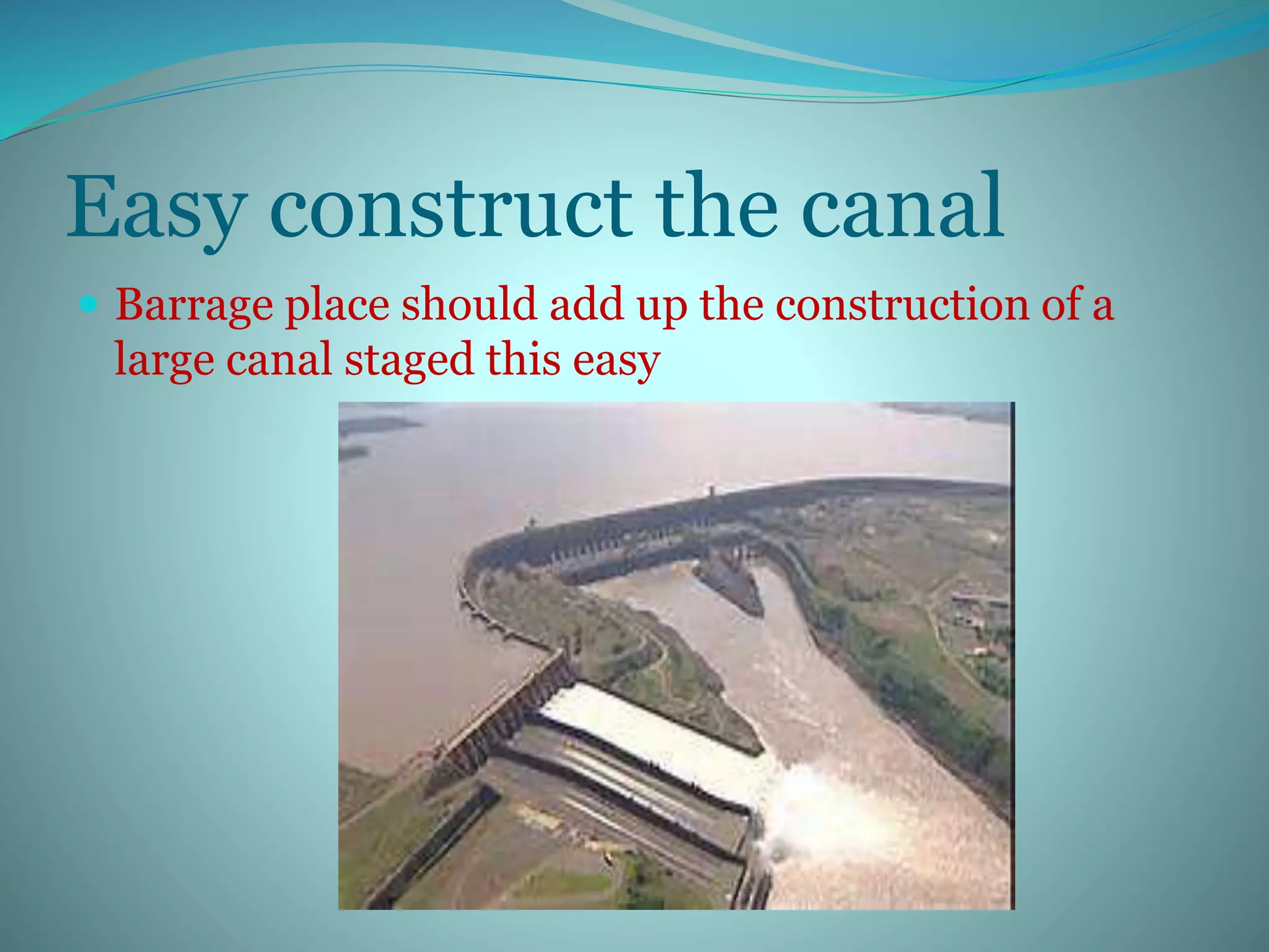 Site selection of barrage | PPTX