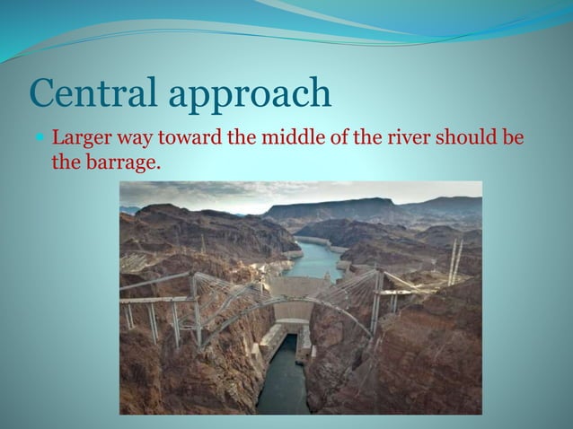 Site selection of barrage | PPTX