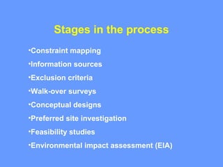 Site selection for hazadous waste | PPT