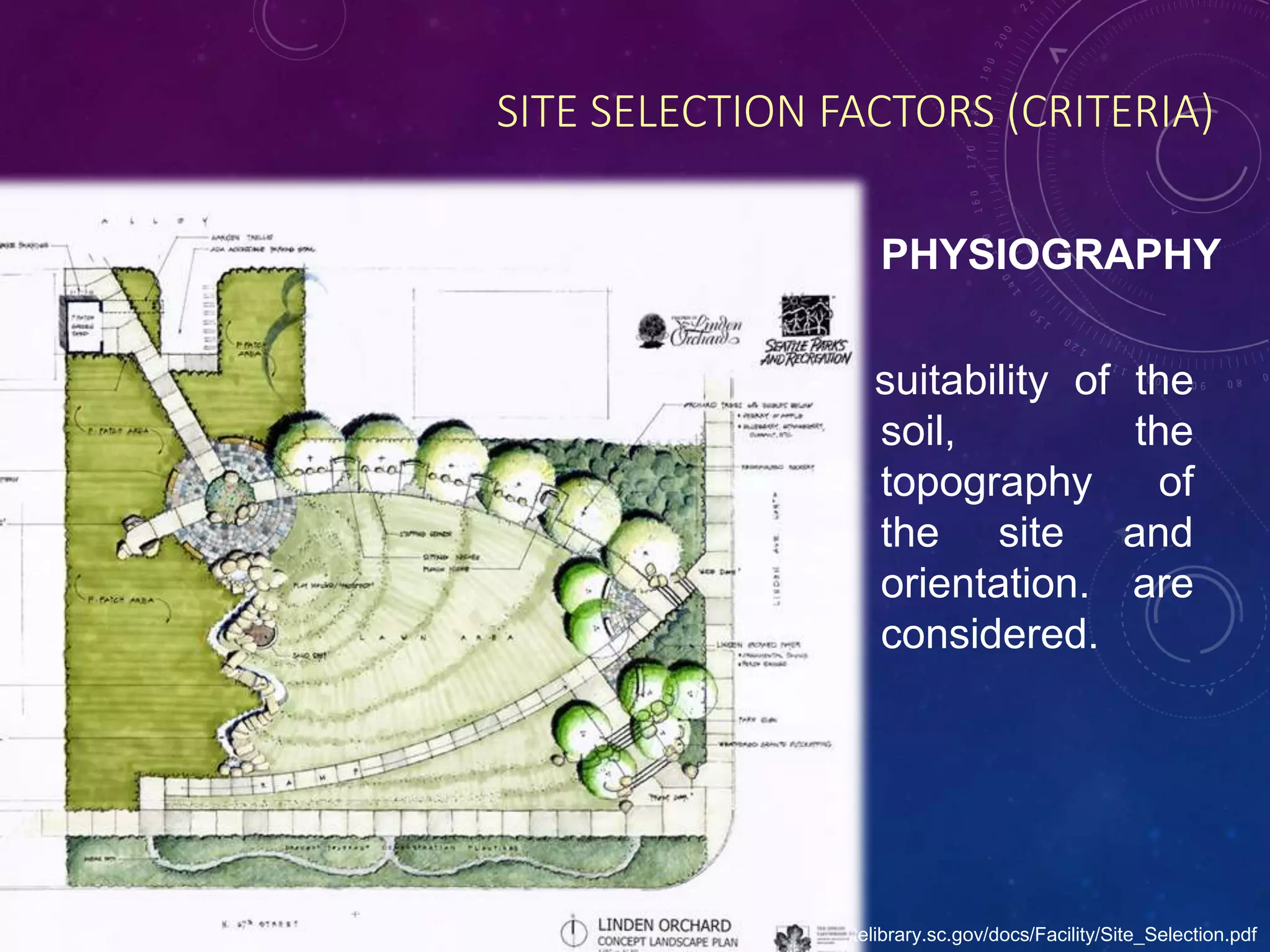 Site selection | PPTX