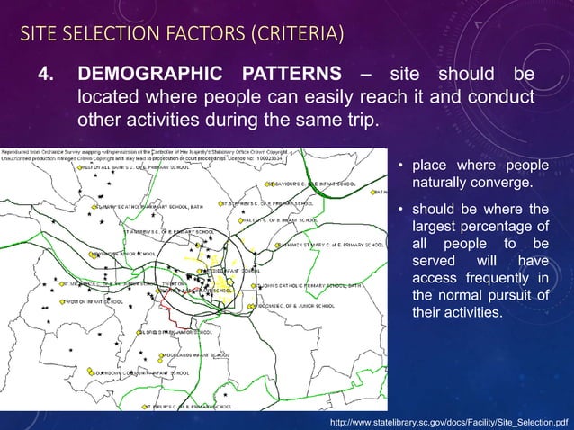 Site selection | PPTX | Developmental Sites | Real Estate