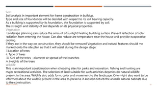 Site selection and site planning | PPTX