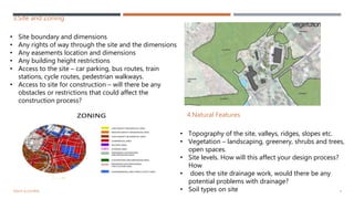 Site selection and site planning | PPTX