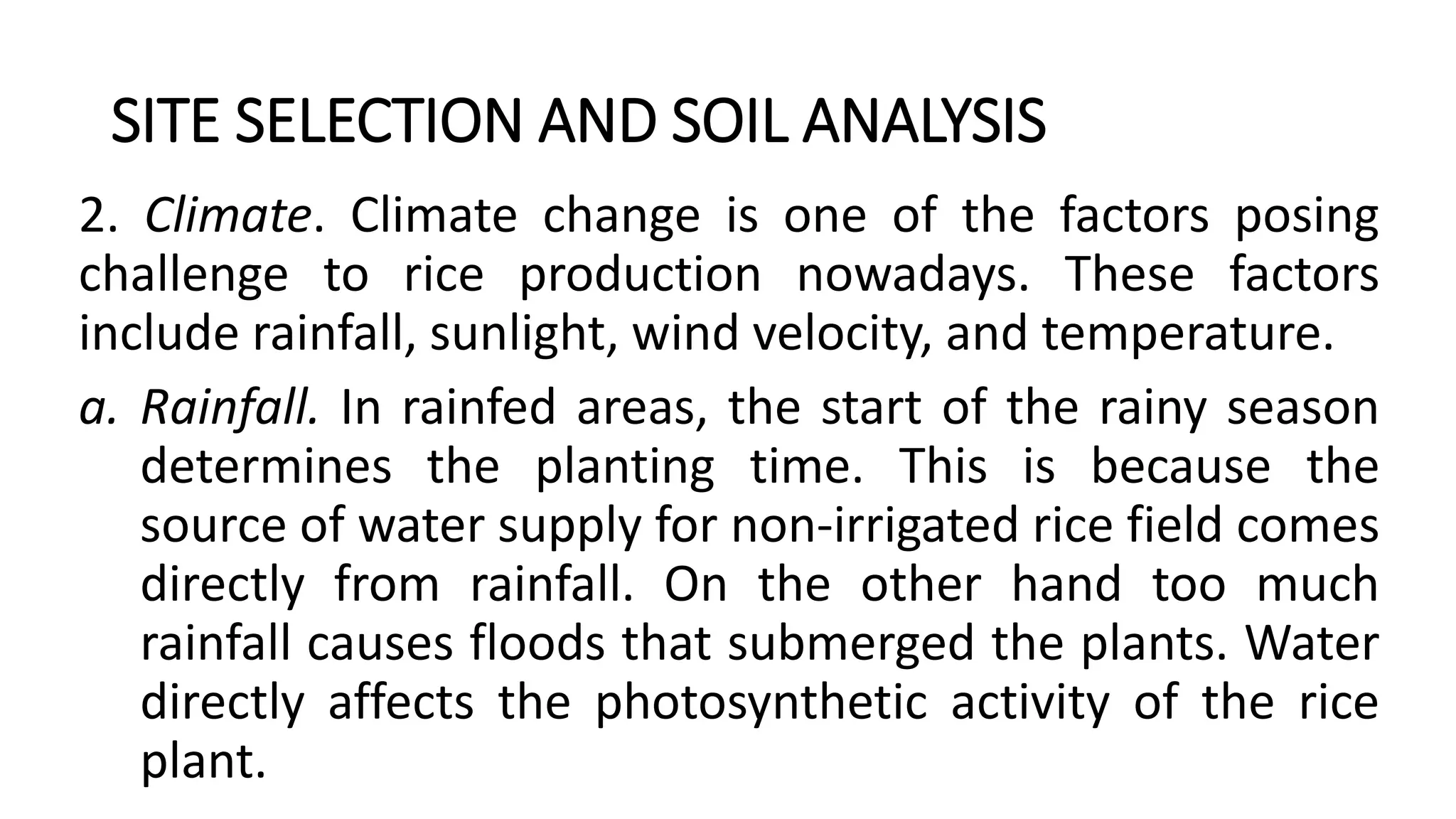 SITE SELECTION AND SOIL ANALYSIS.pptx