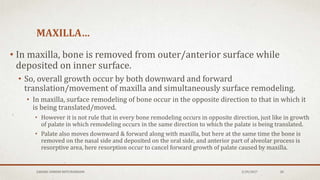 Sites & Types of Growth (Orthodontics) | PPTX