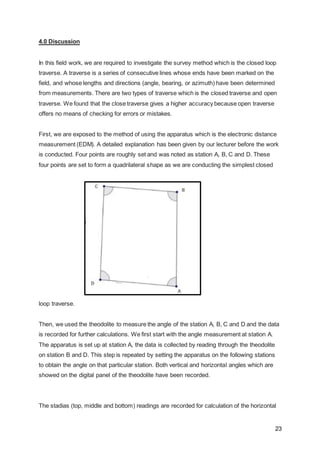 Sem 2 Site surveying report 2 | DOCX
